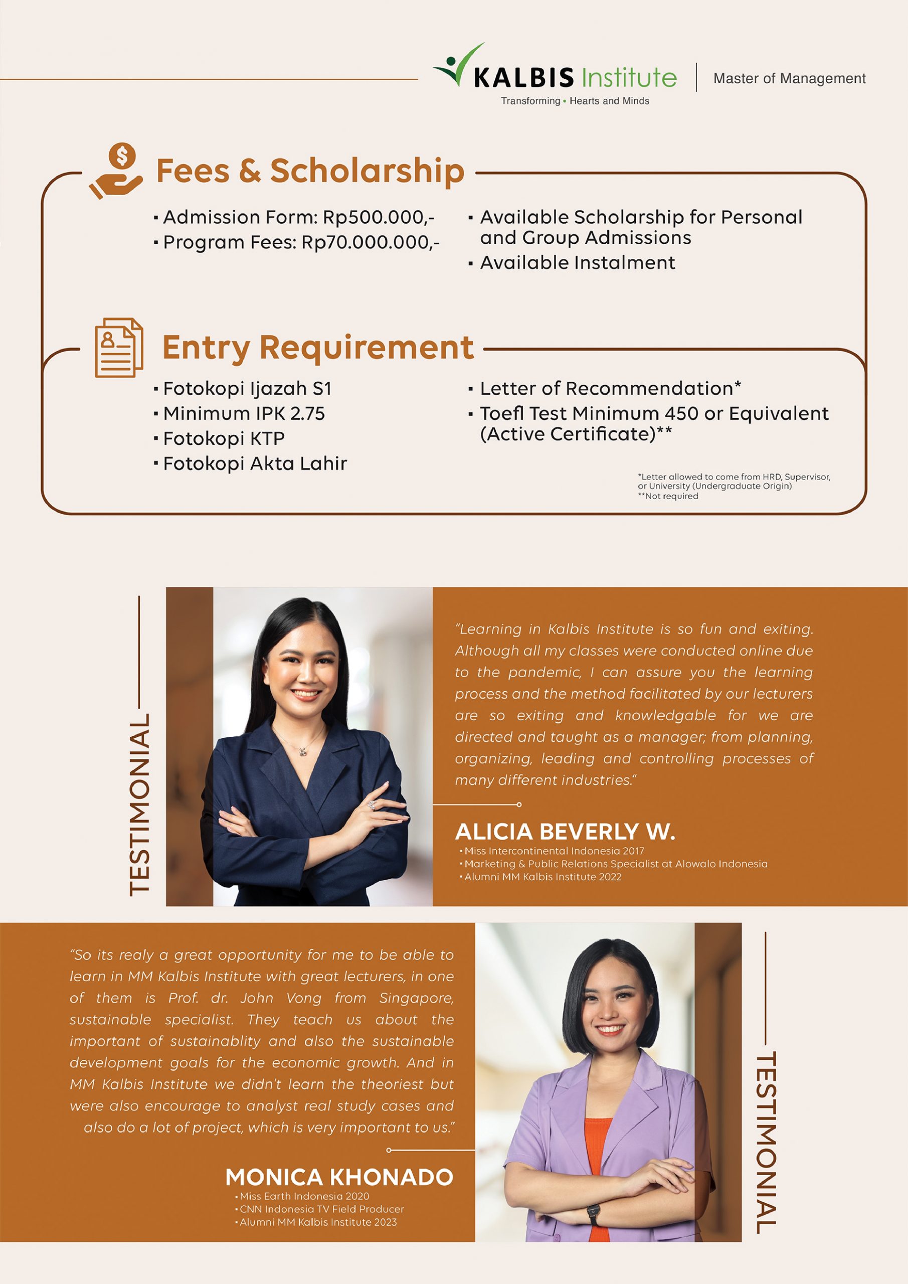 Magister Management (S2) - Kalbis University