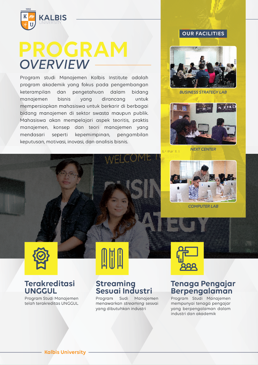 Management - Kalbis University