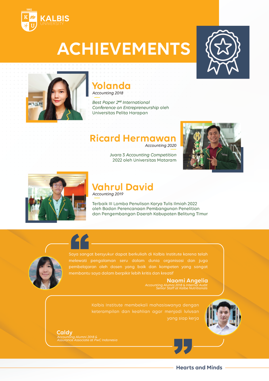 Accounting - Kalbis University