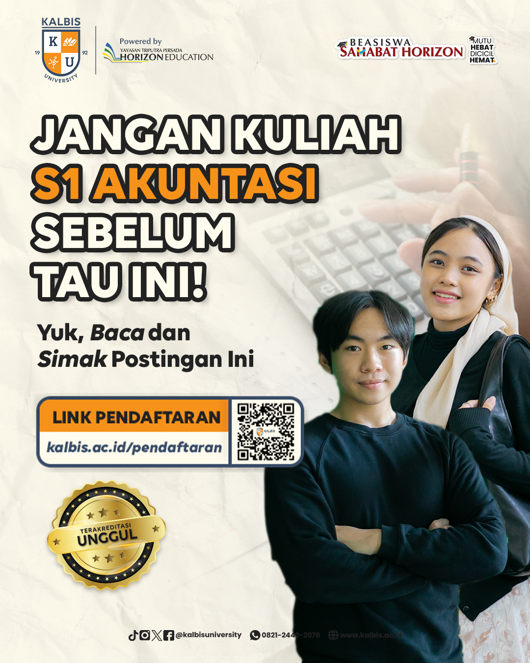 S1 Akuntansi / S1 Accounting - Kalbis University